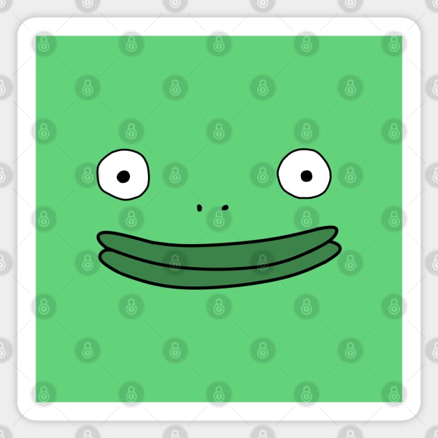 Smiling Friends - Mr. Frog - Smiling Friends - Sticker | TeePublic